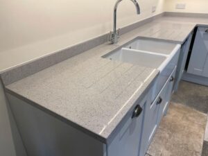 Brown Quartz Worktops - Total Tops
